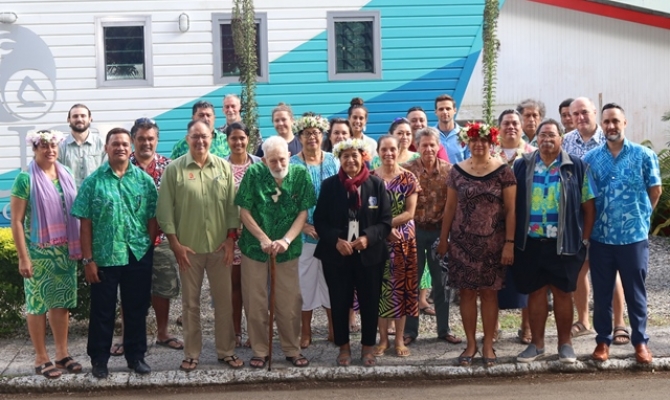 National engagements with the protected area actors in the Cook Islands ...
